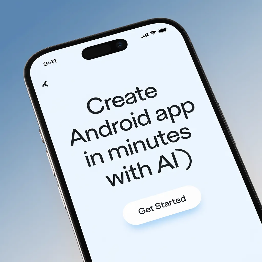 Create Android App In Minutes With Ai Datatunnel